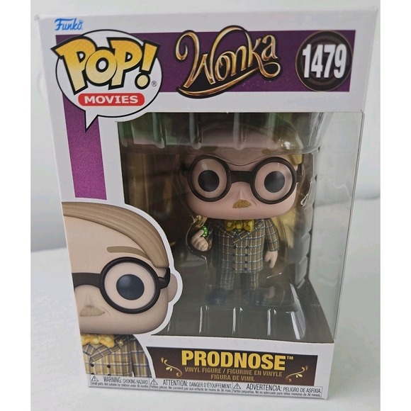 Funko | Toys | Wonka Prodnose Funko Pop 479 Figure New Ca | Poshmark